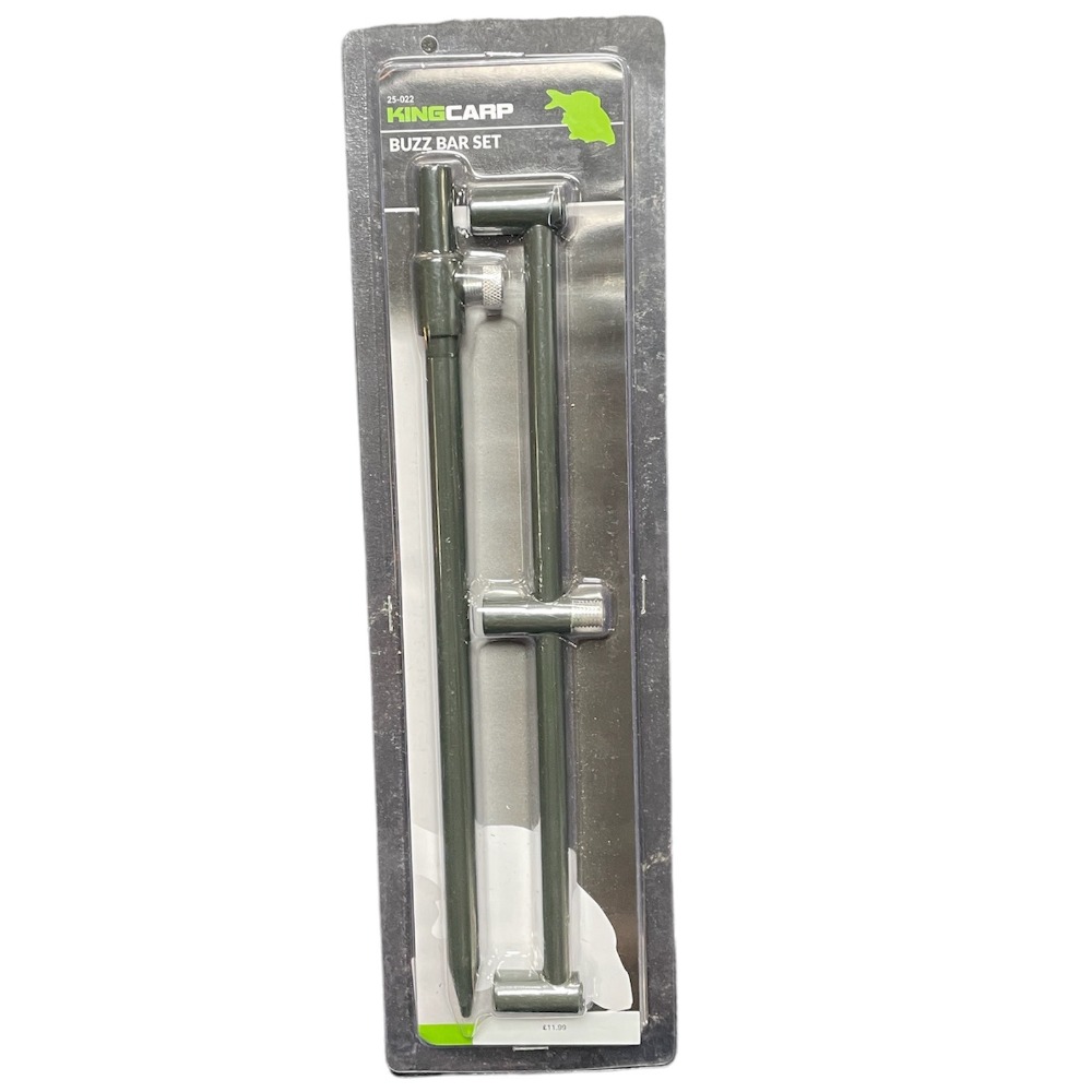 King Carp 3 Rod buzz bar pack - Own4Less